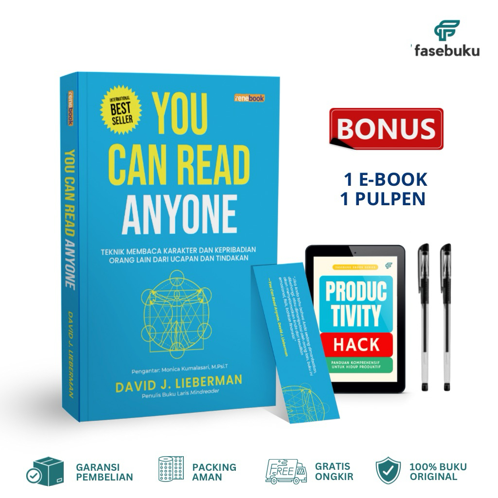 Jual You Can Read Anyone - Teknik Membaca Karakter & Kepribadian Orang ...