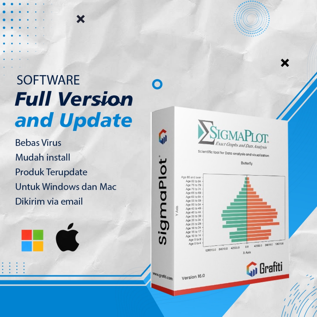 Jual SigmaPlot 16 | professional data graphing and analysis program ...