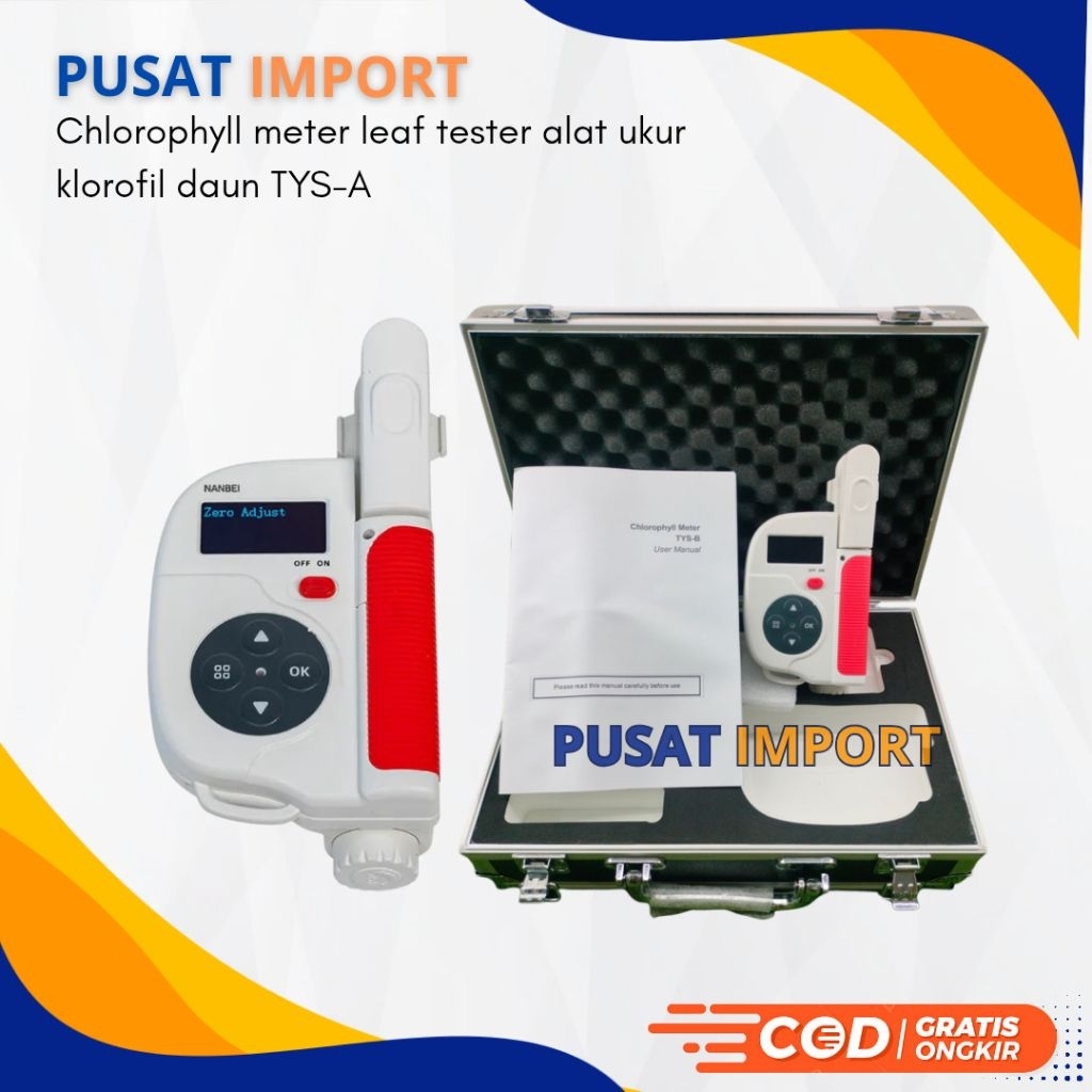 Jual Chlorophyll meter leaf tester alat ukur klorofil daun TYS-A Not ...