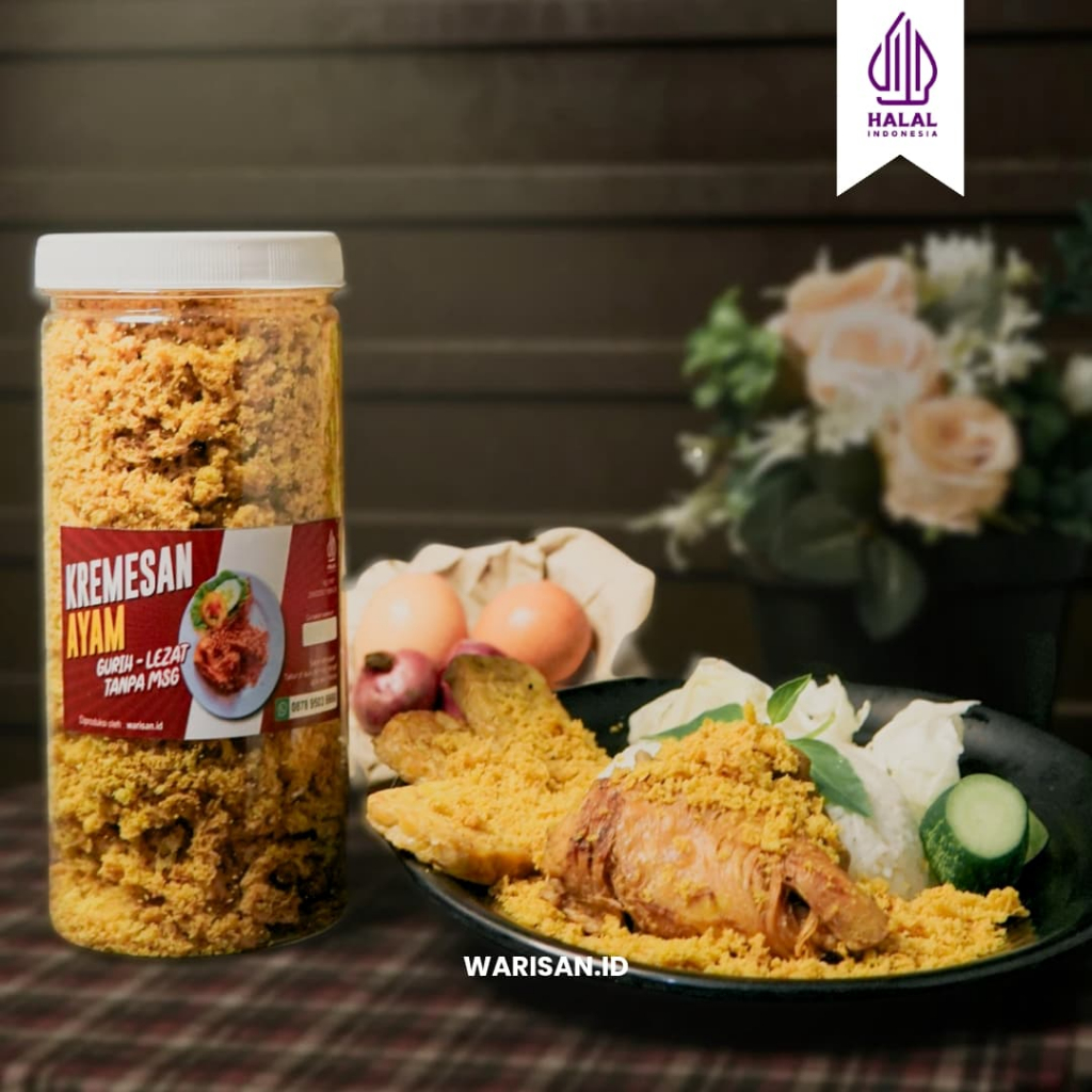 Jual Kremesan Kaldu Ayam 300gr / Kremesan Ayam Lauk Instan Kriuk Siap ...