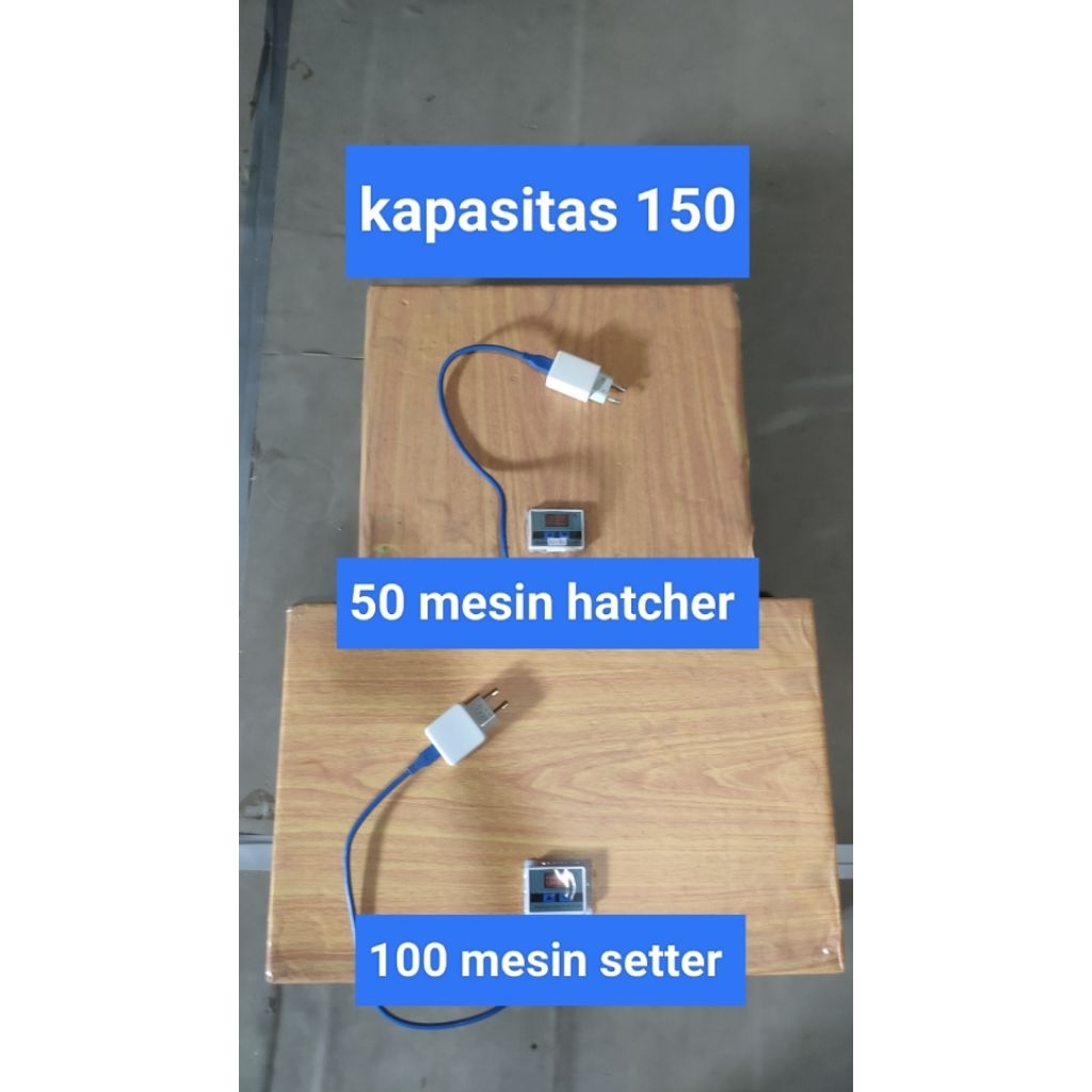 Jual mesin tetas usb kapasitas 150 (100 setter dan 50 hatcher) | Shopee ...