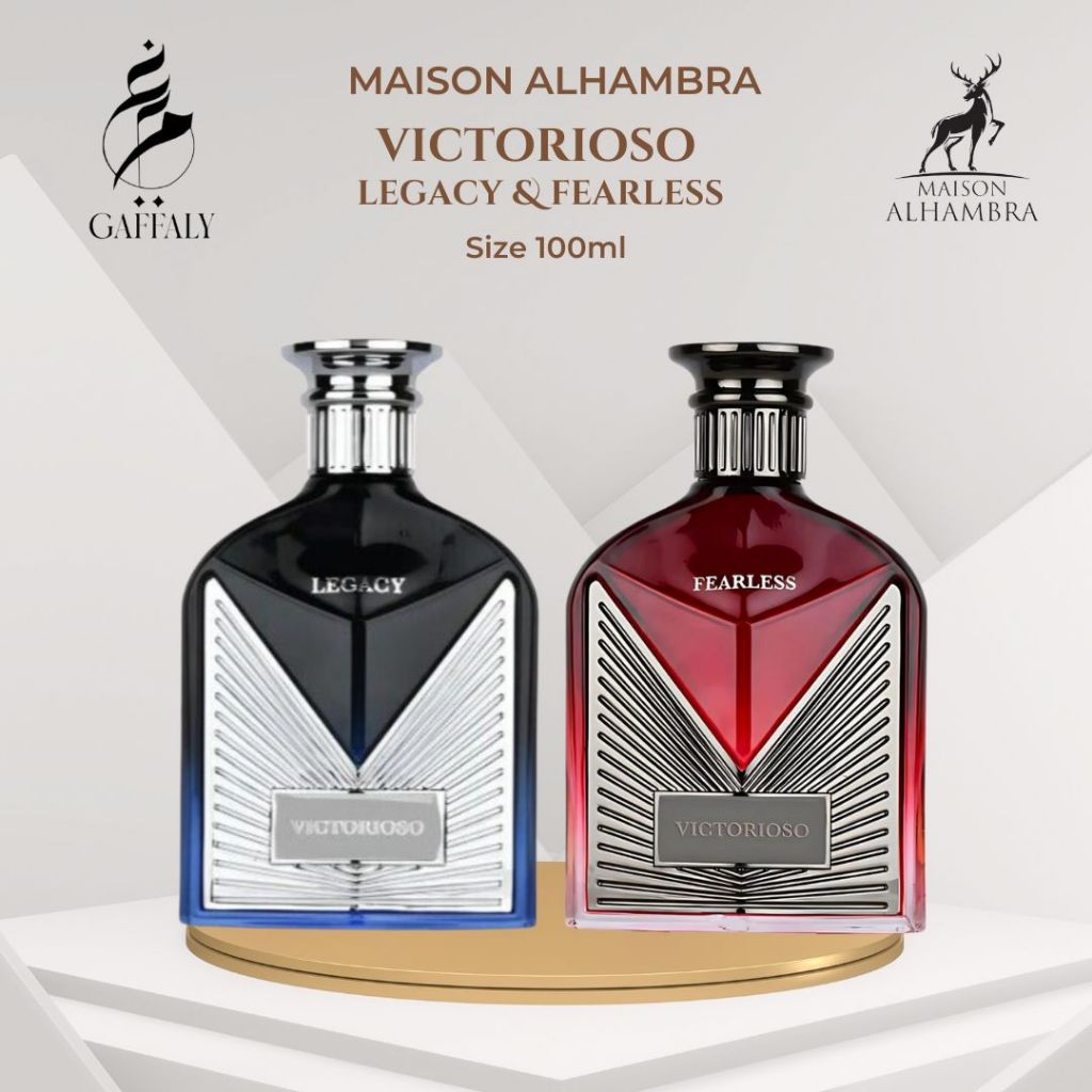Jual Maison Alhambra Victorioso legacy || Victorioso fearless || Eau de ...