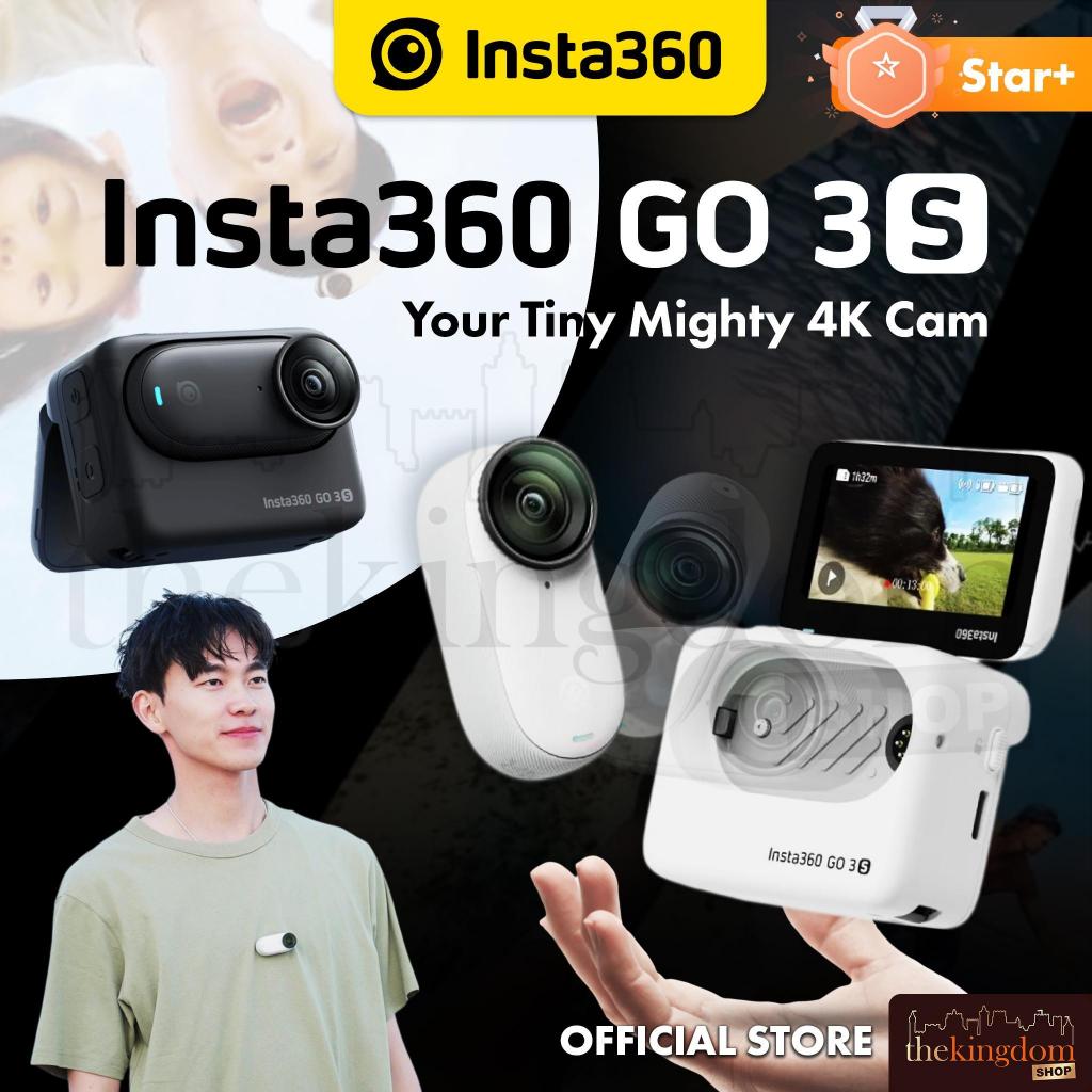 Jual Insta360 Go 3S Action Cam Camera 4K Standard 128GB Insta 360 GO3 S GO3S Tiny Camera Black ...