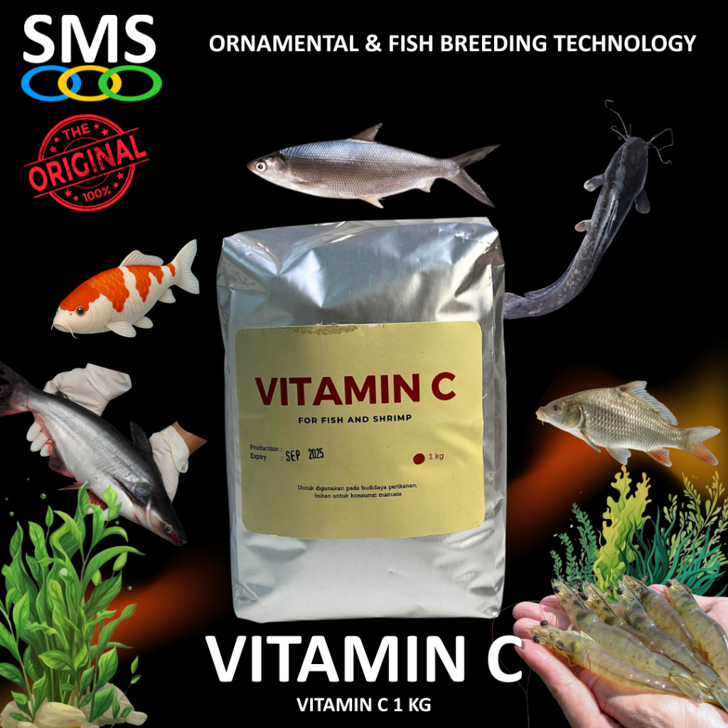 Jual Vitamin C 1 kg Suplemen ikan dan udang/Ikan dan Udang/daya tahan ikan dan udang | Shopee ...