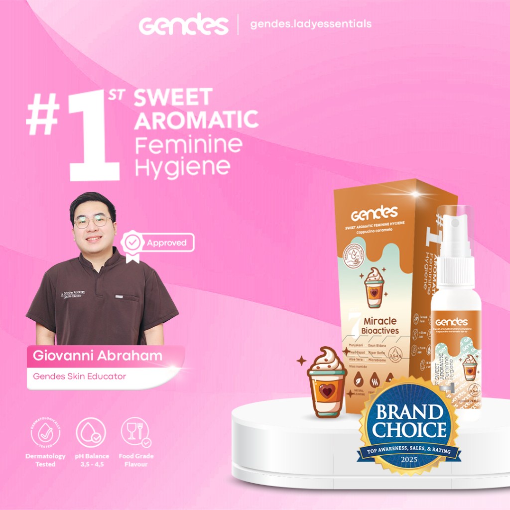 Jual New Launching Gendes Feminine Hygiene Spray With Cappucino ...