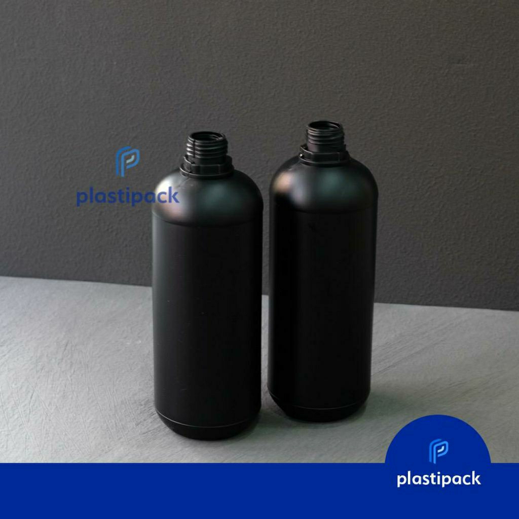 Jual Botol Agro / Labor / HDPE 1 Liter - Hitam | Shopee Indonesia