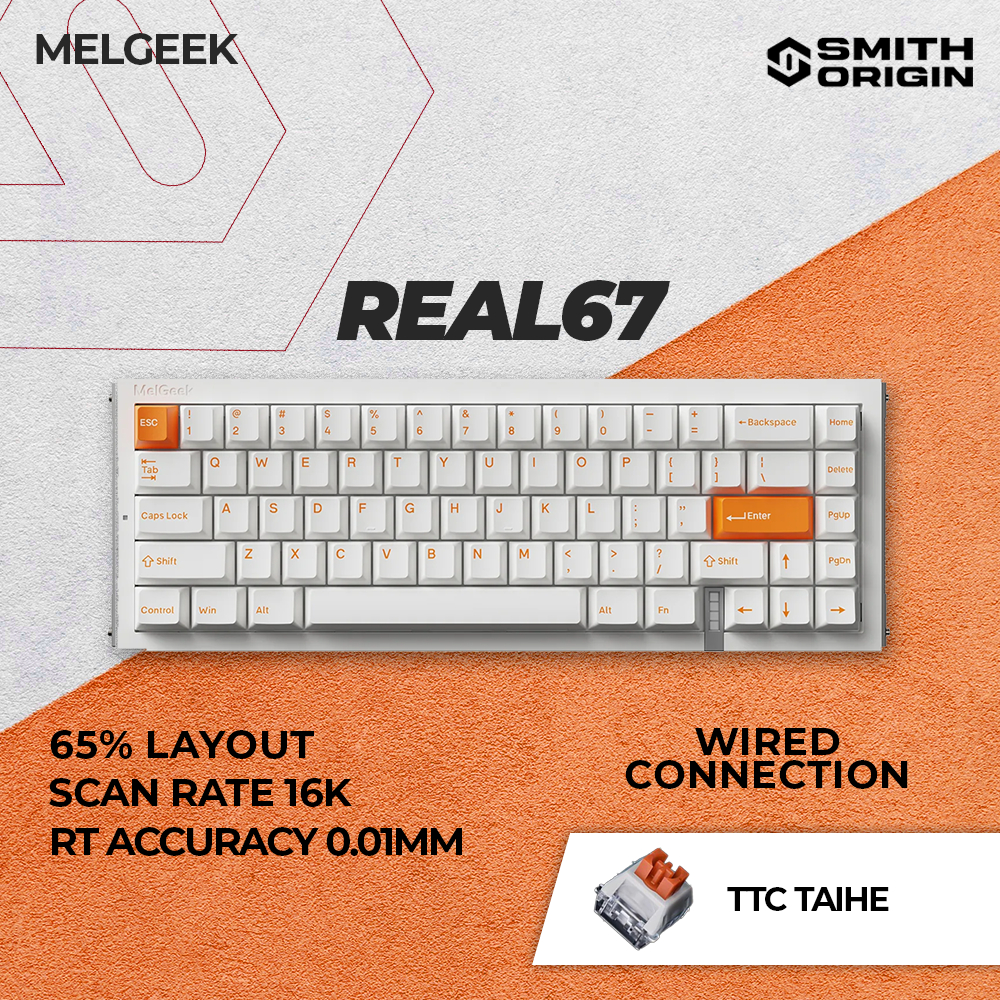 Jual MelGeek REAL67 Hall Effect Magnetic Keyboard | Shopee Indonesia