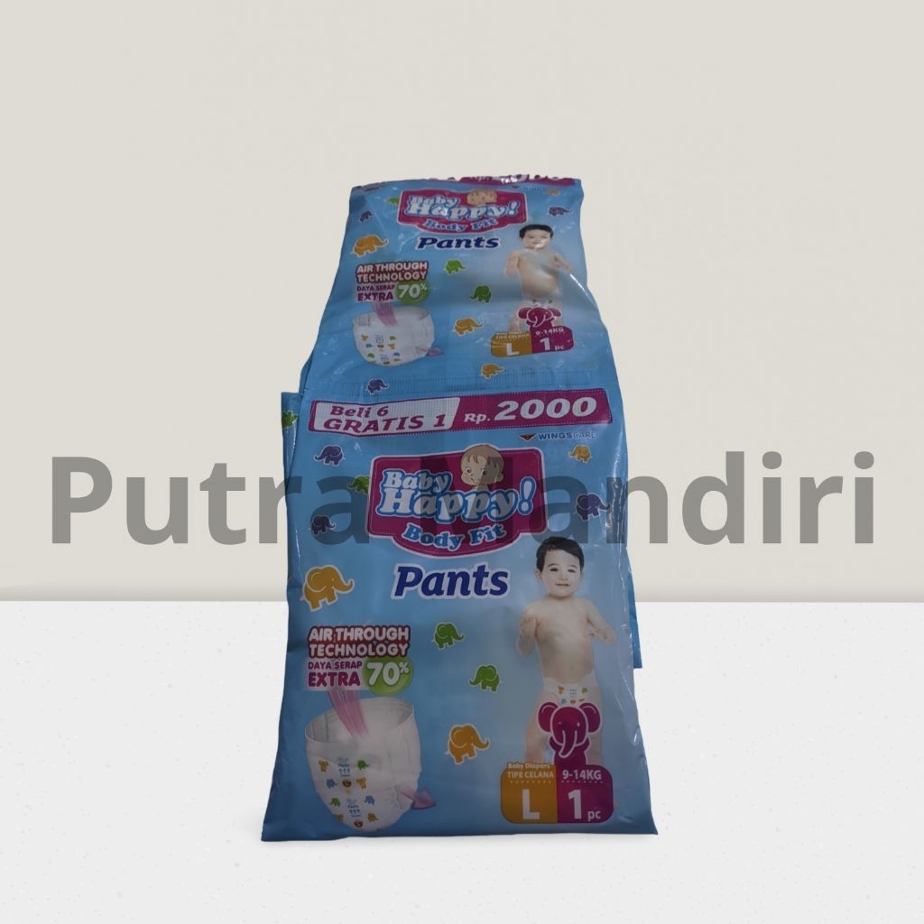 Jual Pampers Baby happy Body fit S-M-L-XL, 1 dos isi 8 renteng | Shopee ...