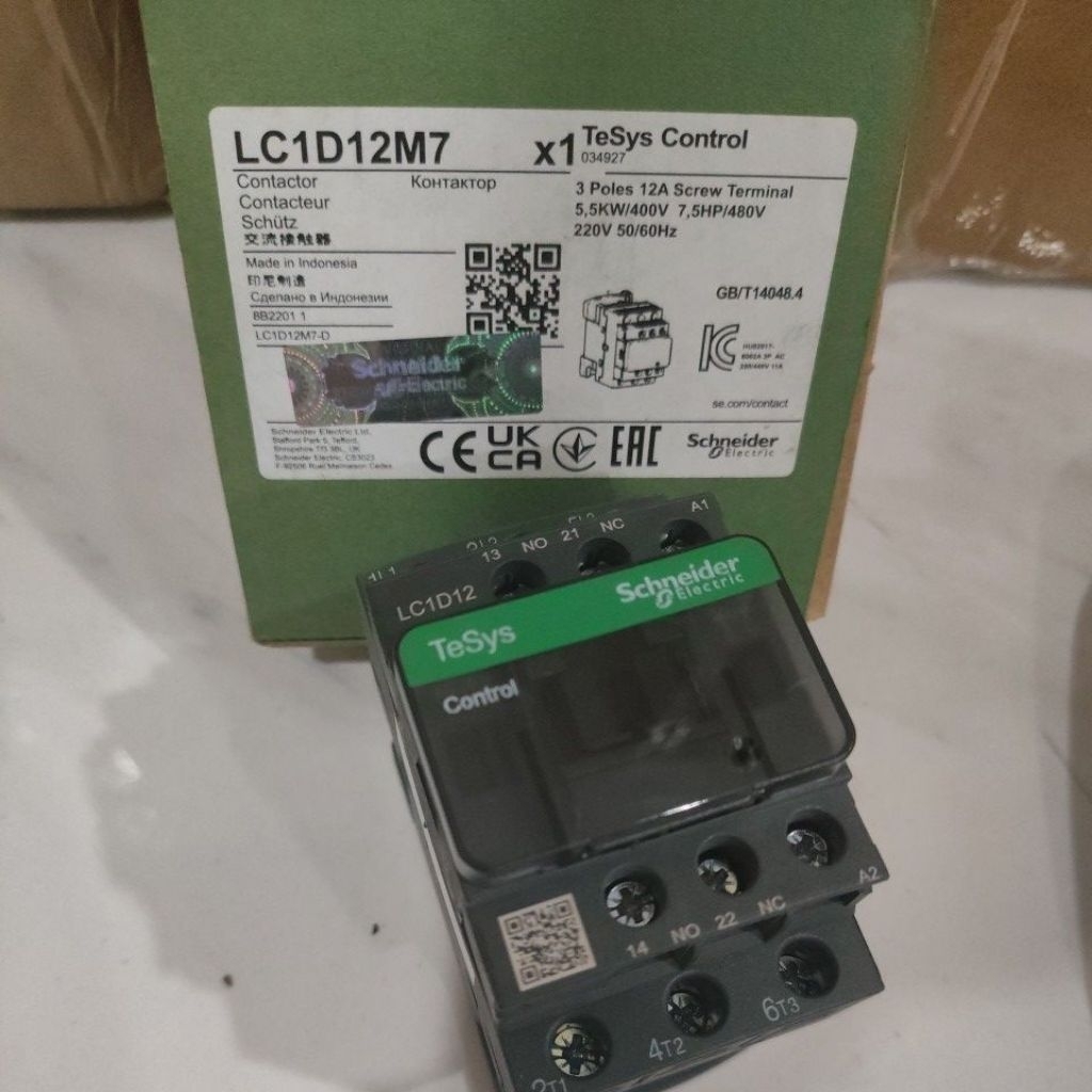Jual Kontaktor contactor Lc1d12 m7 contactor lc1d12m7 | Shopee Indonesia