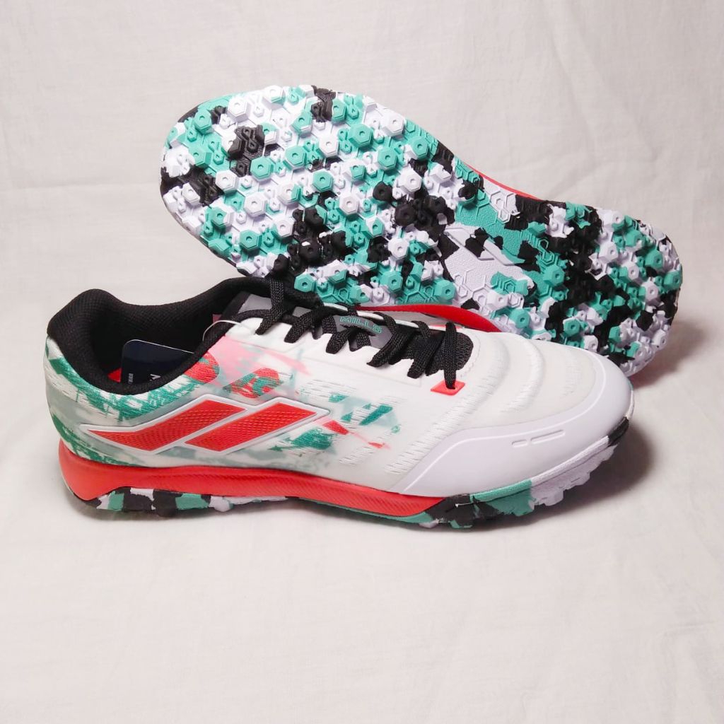 Jual Sepatu Minisoccer Turf Mills Voltasala Alvez White Bright Red ...