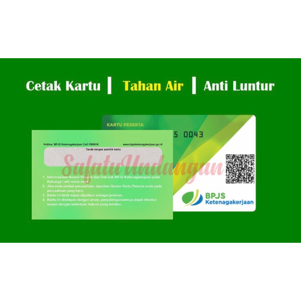 Jual Cetak ID Card Kartu Digital Fisik Kartu BPJS Tenaga Kerja Bisa ...