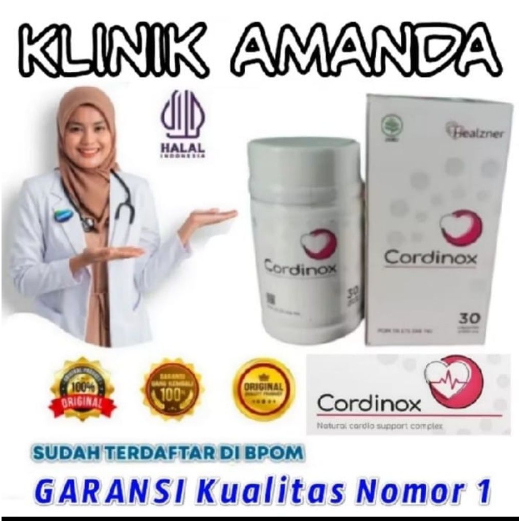 Jual RESMI Obat Cordinox Asli Original Ampuh Mengatasi Hipertensi Darah ...