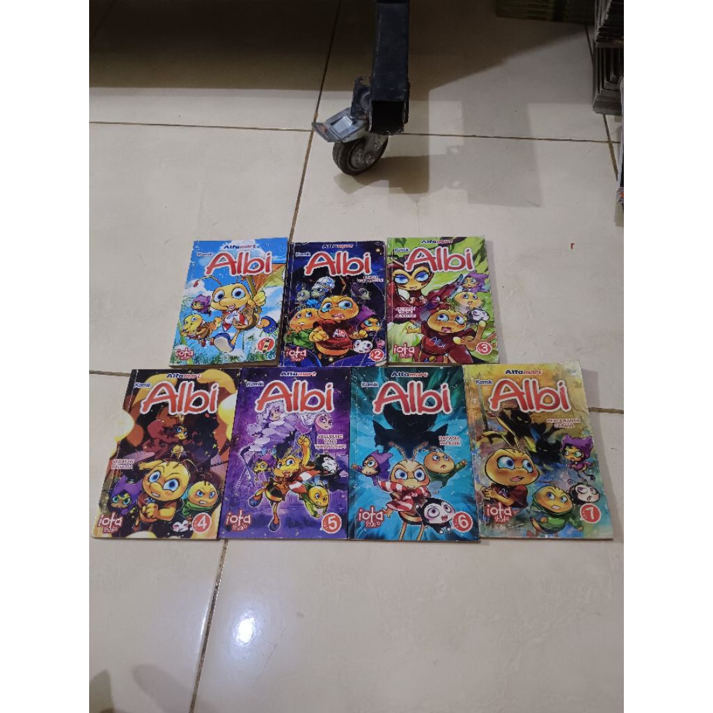 Jual Komik Iota Studio (AlfaMart) - Komik Albi 1-7 (7 Komik) | Shopee ...