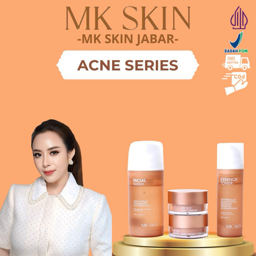Jual READY MK SKIN - PAKET ACNE SERIES FREE SUNSCREEN | Shopee Indonesia