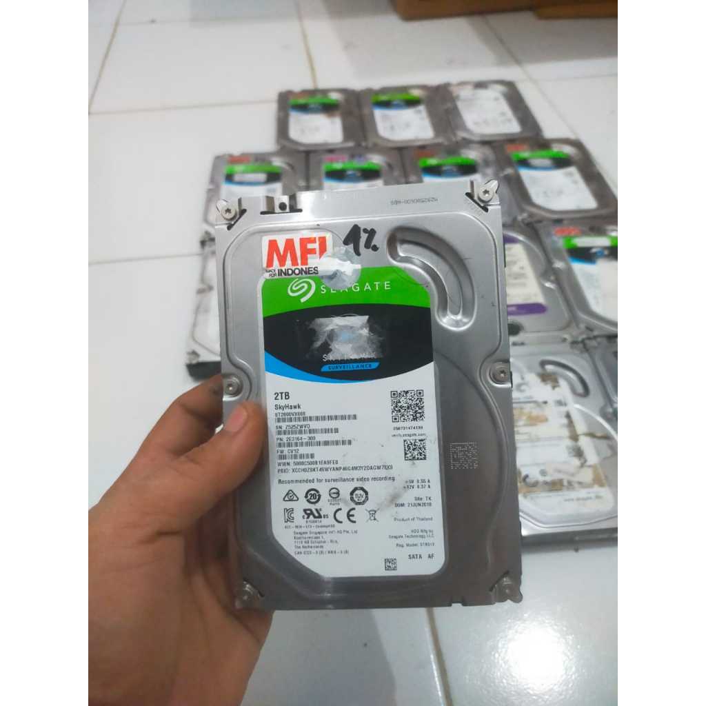Jual Harddisk/HDD PC 3,5" 2TB Sentinel Rendah | Shopee Indonesia