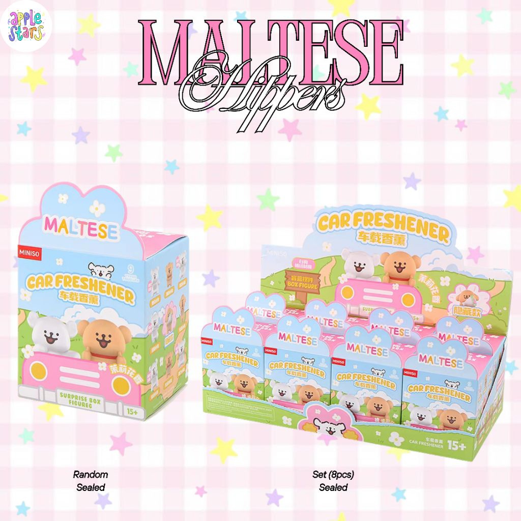 Jual [READY STOCK SIAP KIRIM] MINISO x MALTESE HIPPERS BLIND BOX ...