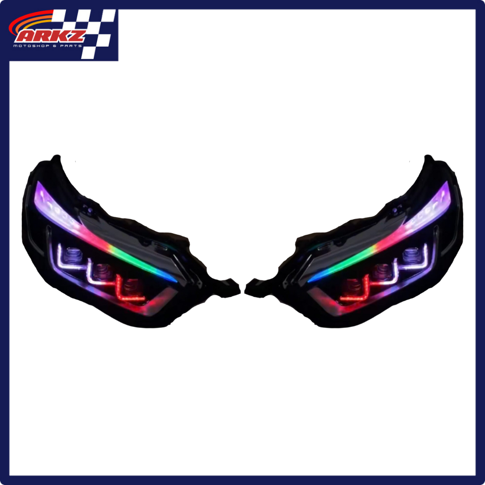 Jual Paket Headlamp Honda Brio Mobilio 2024 Custom Triple Biled Slim ...