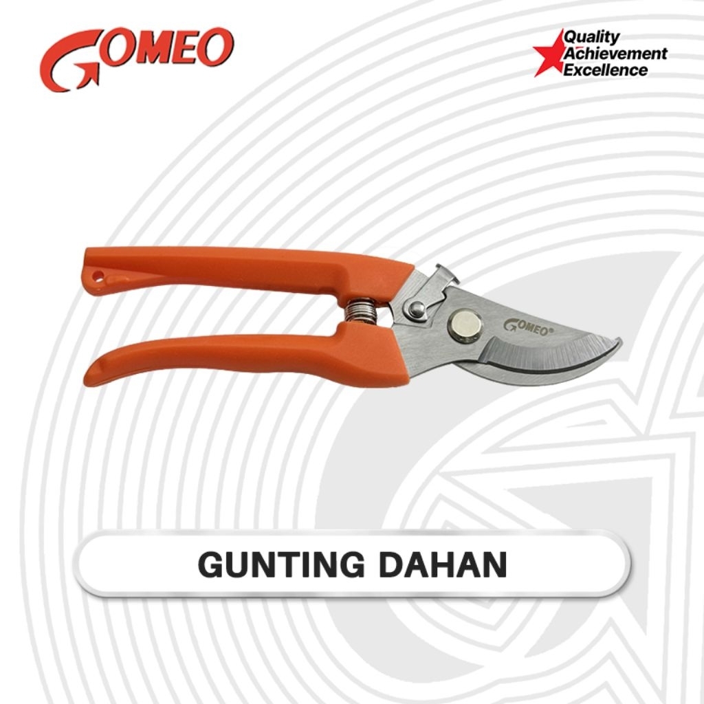 Jual GOMEO Gunting Dahan Perlengkapan Kebun Potong Daun Ranting Kuat ...