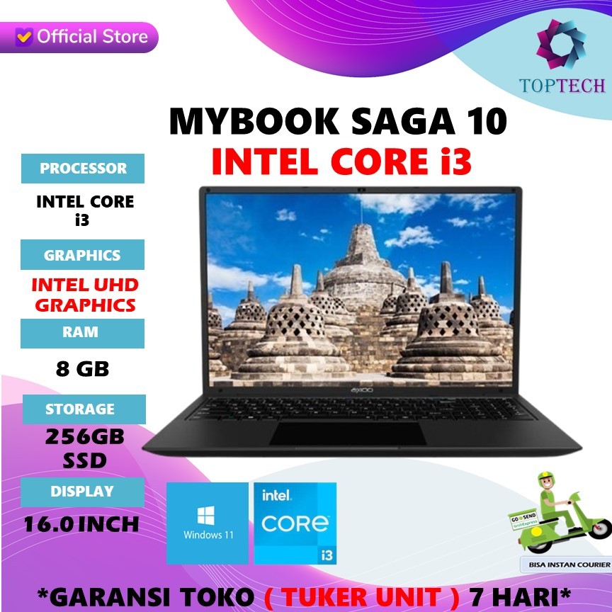 Jual LAPTOP AXIOO MYBOOK SAGA 10 I3 1220P RAM 8GB SSD 256GB WINDOWS 11 ...