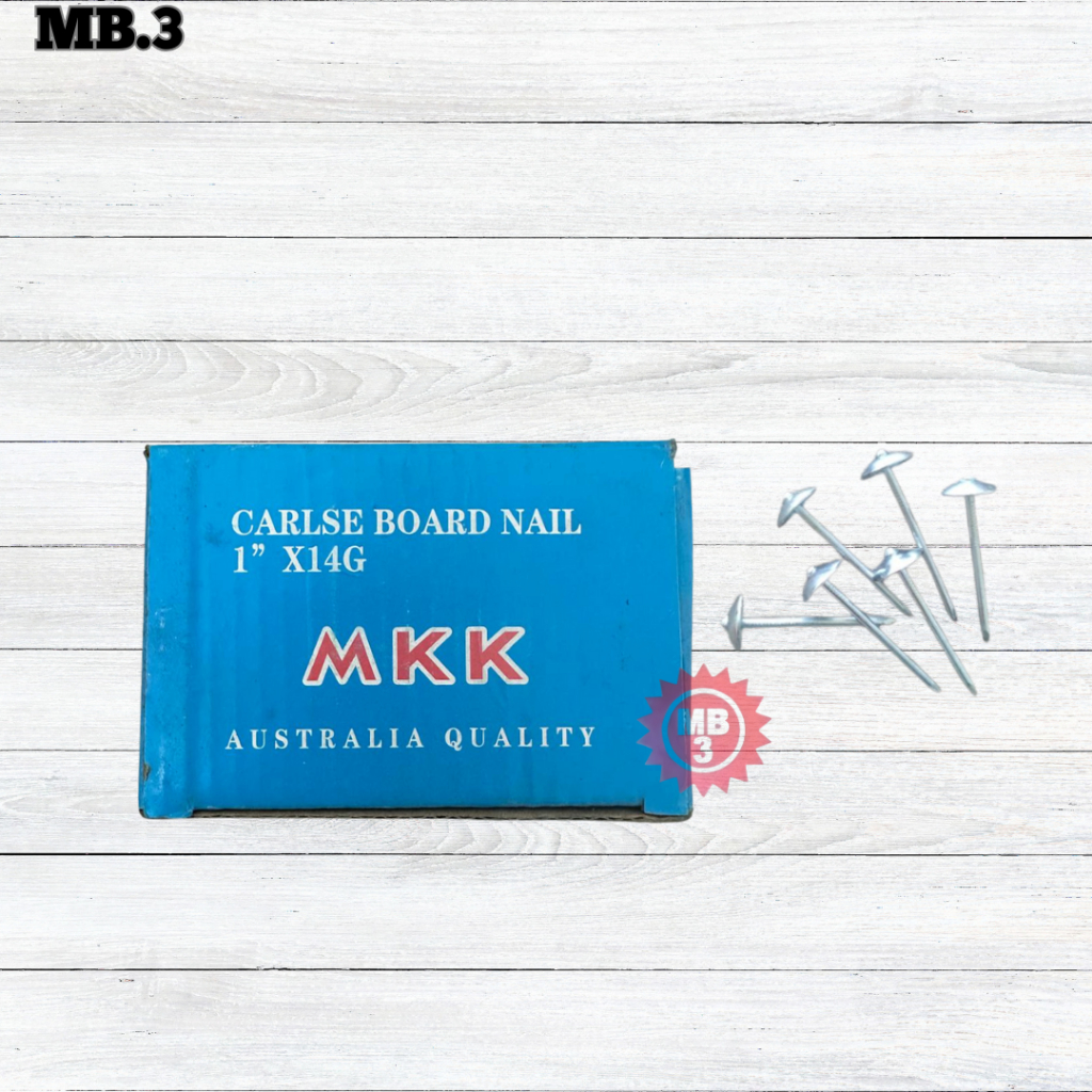 Jual MB3 - PAKU PAPAN CARLSE BOARD NAIL | MERK MKK | PAKU AUSTRALIA ...