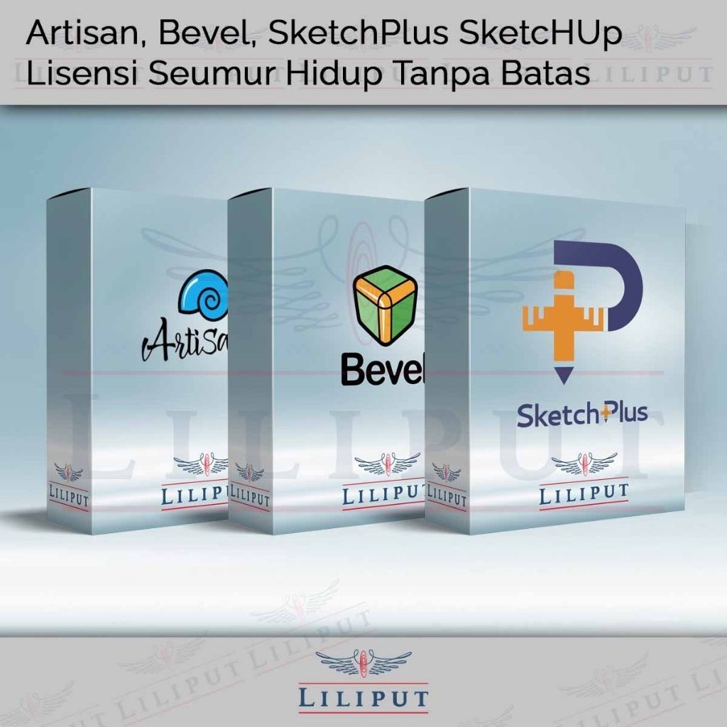 Jual Artisan, Bevel, SketchPlus SketchUp Lisensi Seumur Hidup Tanpa Batas | Shopee Indonesia