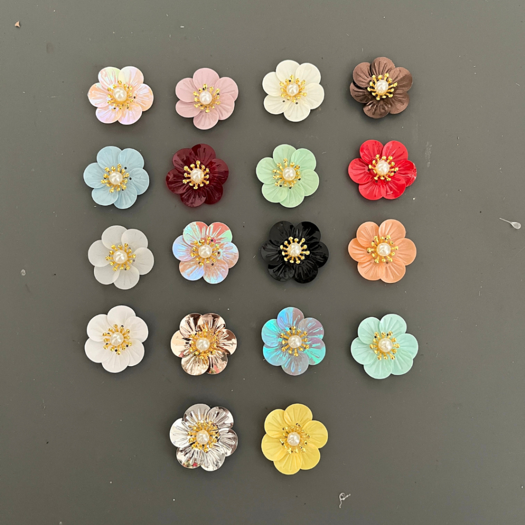 Jual (AMARILIS) 33. Bunga Payet 3cm | Shopee Indonesia