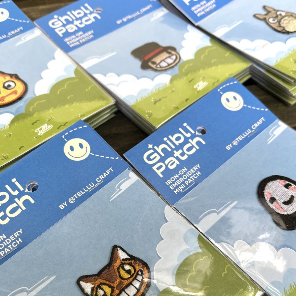 Jual TELLLU Ghibli Patch / Iron Patches | Shopee Indonesia