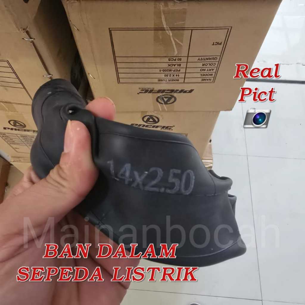 Jual AKSESORIS BAN DALAM SEPEDA LISTRIK PACIFIC 14X2.50 BAN DALAM ...