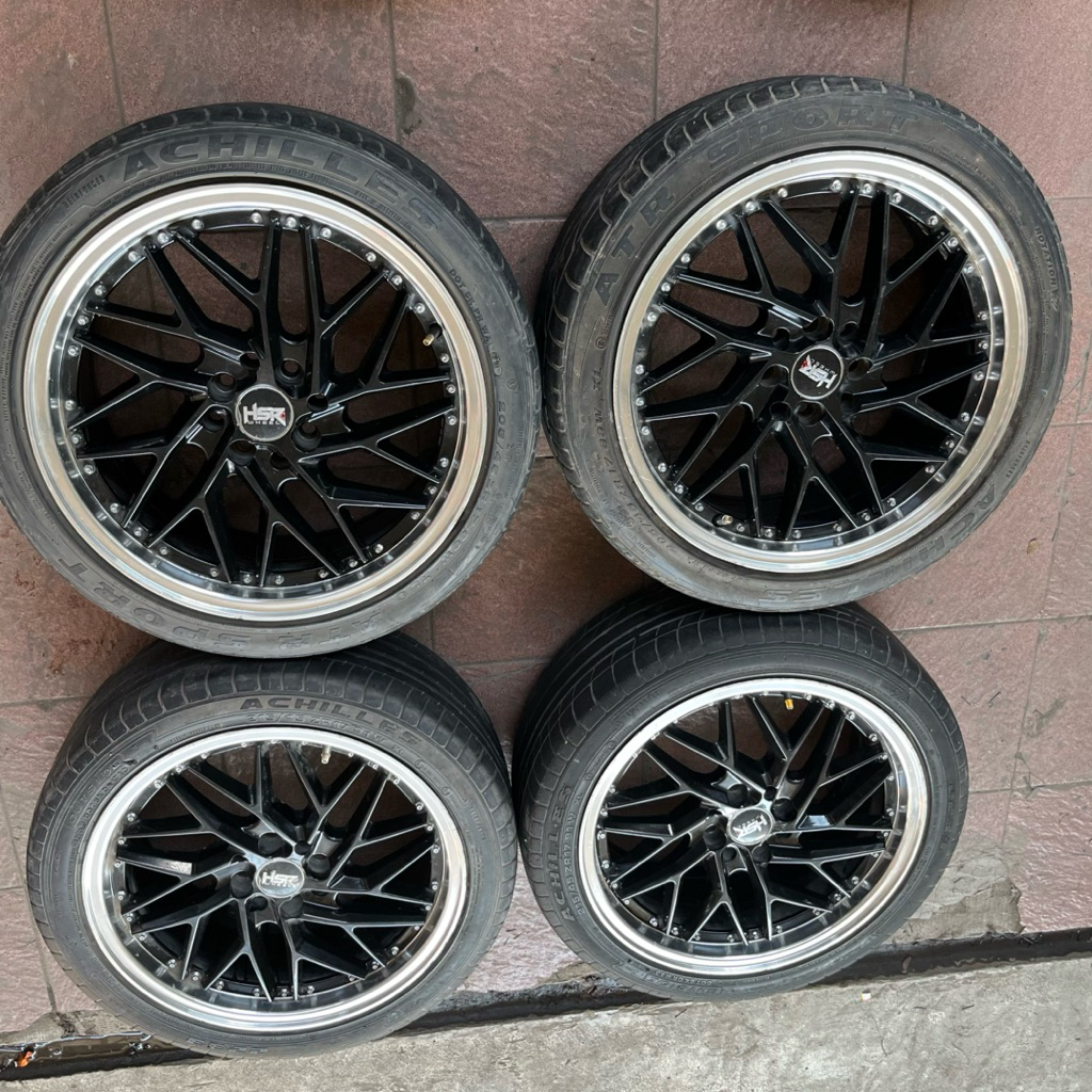 Jual VELG SECOND HSR SEPULU RING 17 LEBAR 7.5 ET 42 PCD 4X100,114 LECET PEMAKAIAN | Shopee Indonesia