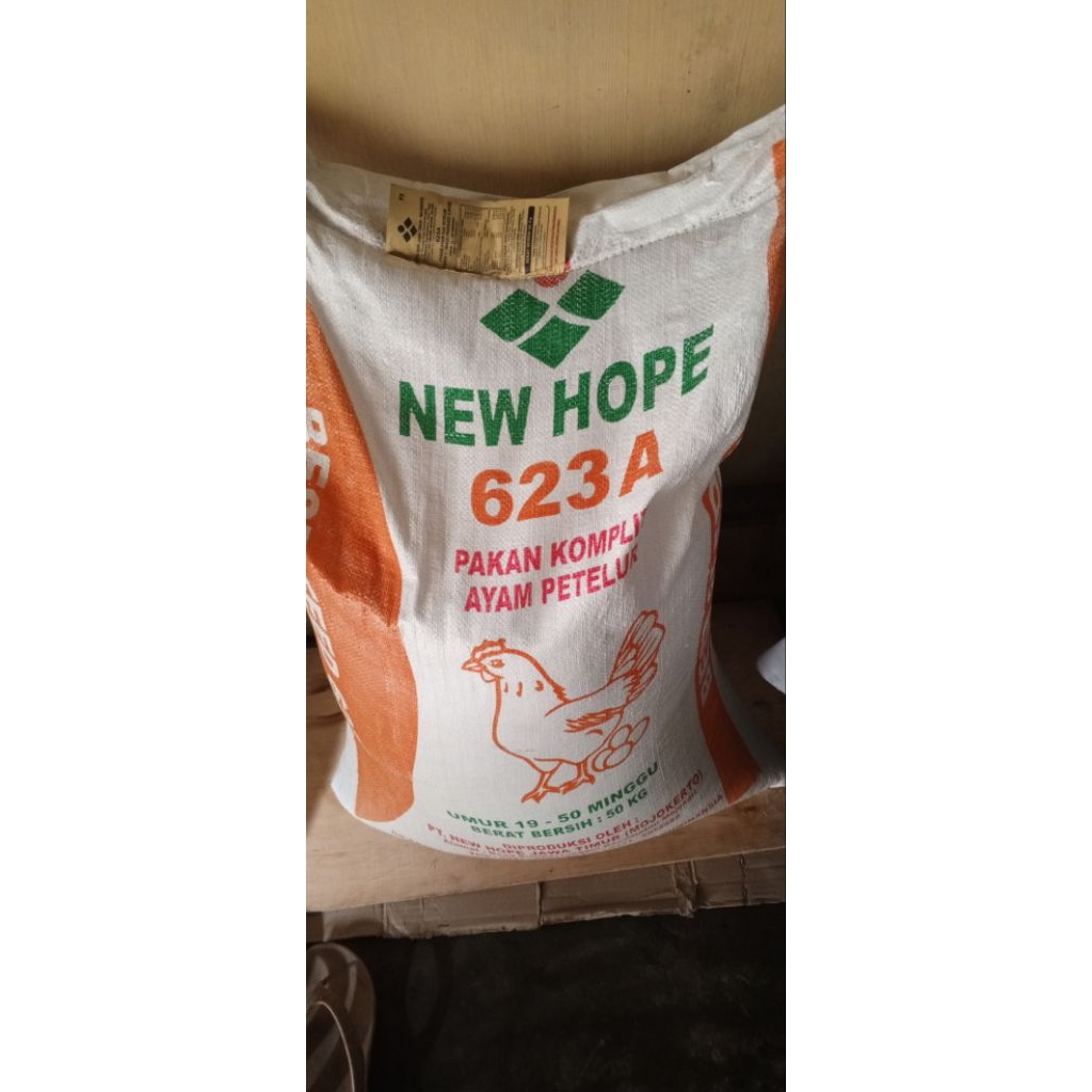 Jual Pakan Jadi Ayam Petelur Voer New Hope 623A | Shopee Indonesia