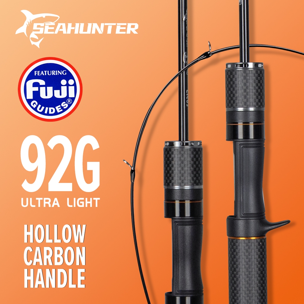 Jual SEAHUNTER Black Arrow Pro Joran Pancing FUJI O, Joran UL ...