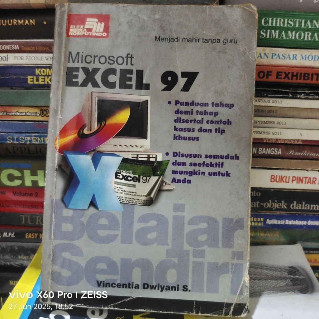 Jual BUKU MICROSOFT EXCEL 97 ORIGINAL | Shopee Indonesia