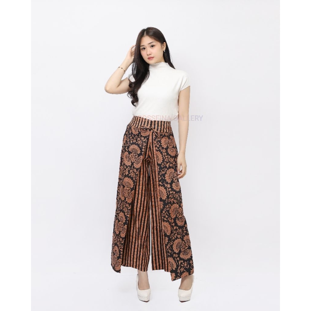 Jual Celana Kulot Layer Batik Wanita – Model Sayap Tumpuk Terbaru ...