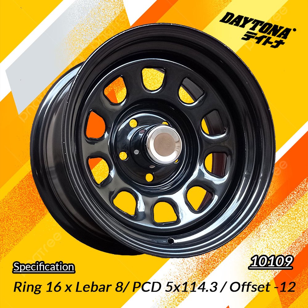 Jual Velg Besi DAYTONA Offroad R16 Ring 16 Lubang 5x114.3 (10109 ...