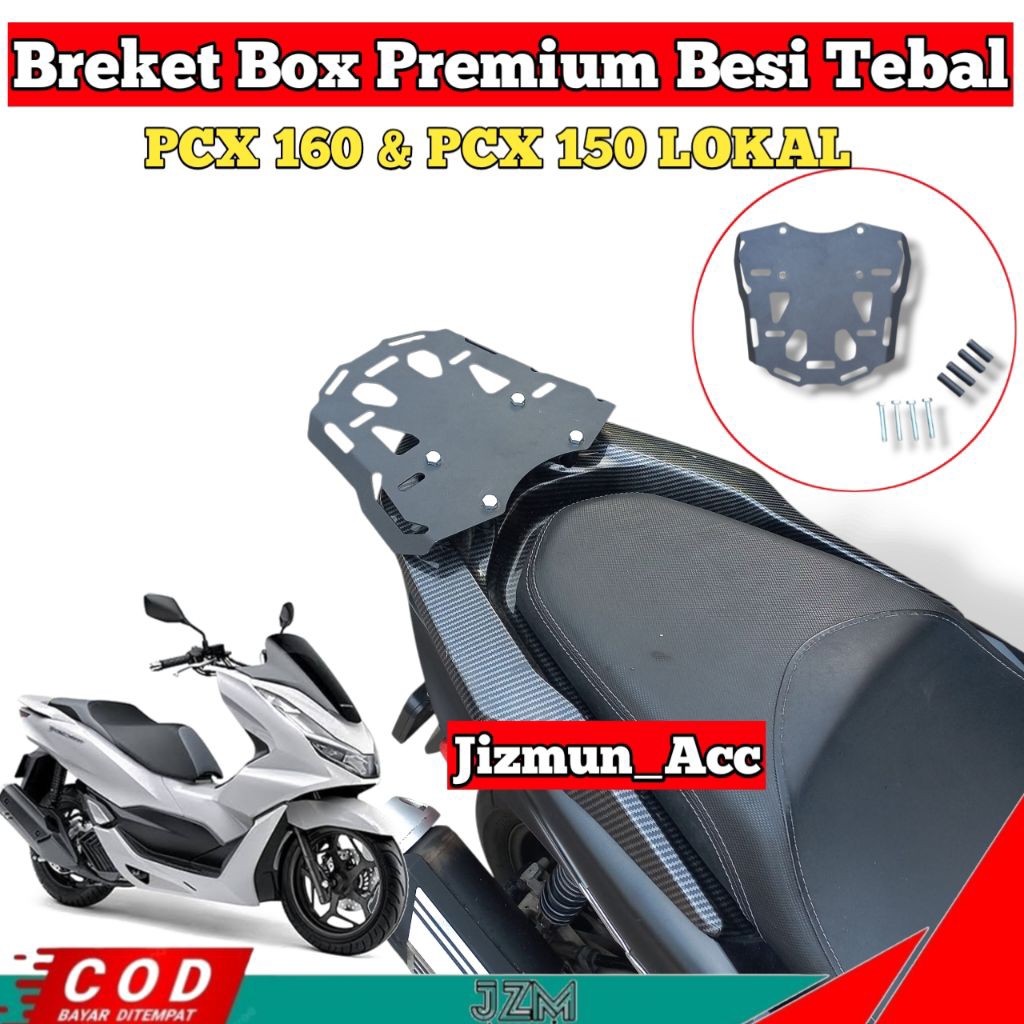Jual Bracket Box PCX 160 ROADSYNC 2025 PREMIUM BESI TEBAL | Shopee ...