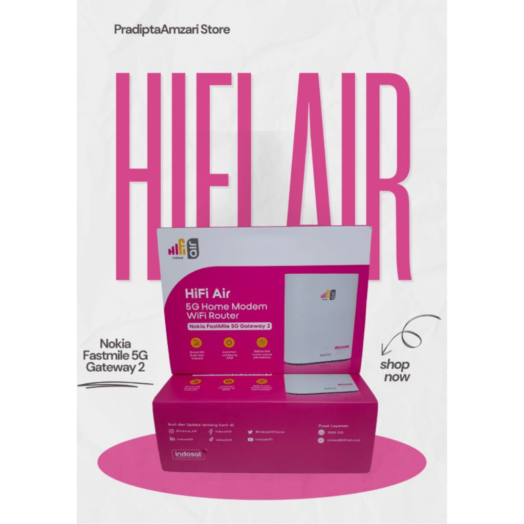 Jual Hifi Air Nokia Fastmile 5G | Shopee Indonesia