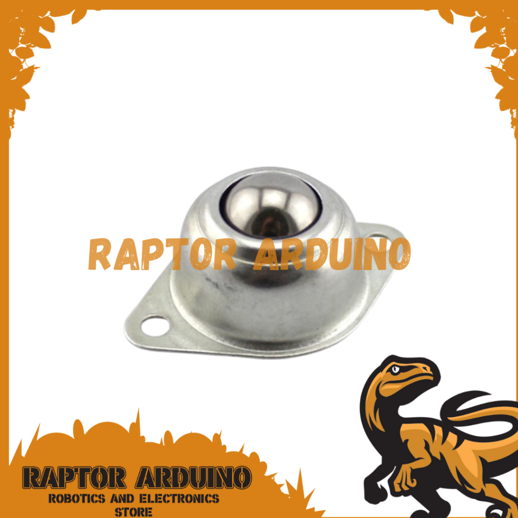 Jual BALL CASTER MATA SAPI universal ball free wheel roda bebas robot ...