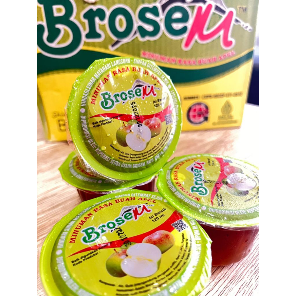 Jual Sari Apel Brosem Oleh oleh khas Batu Malang Isi 32 | Shopee Indonesia