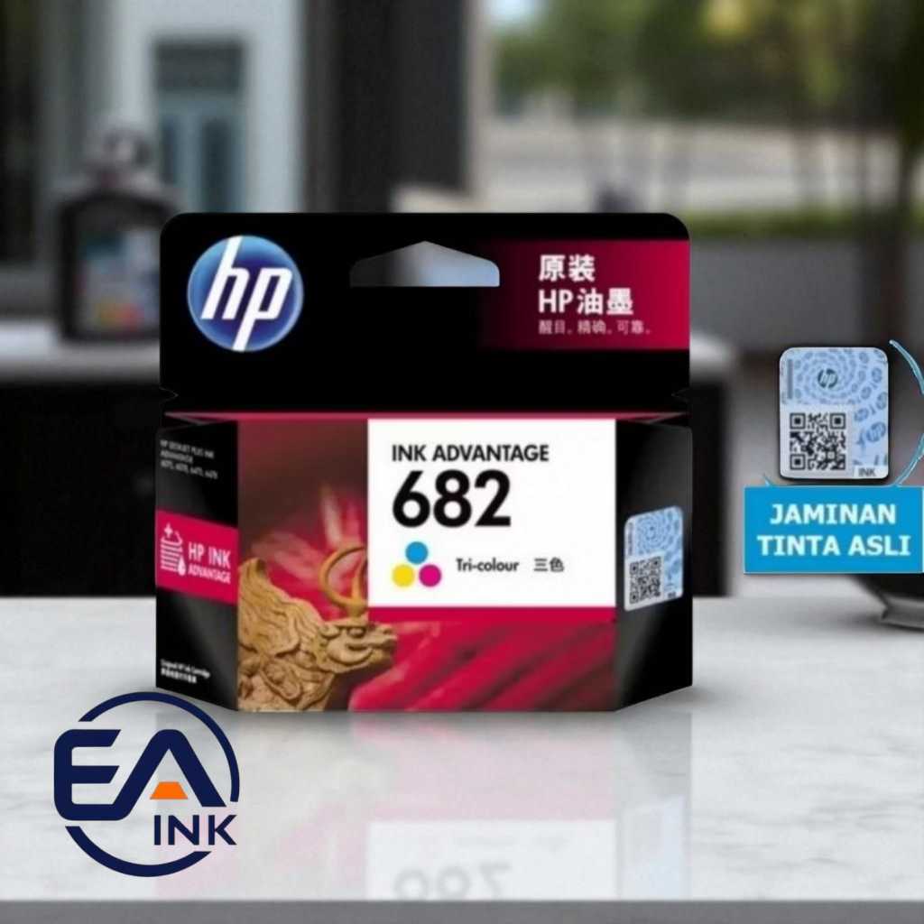 Jual Tinta Printer HP Original 682 Warna Tri - Color Ink Combo ...