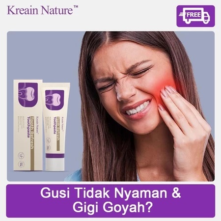 Jual Kreain Nature Pasta Gigi Alami/Cegah lubang, bantu perbaiki ...