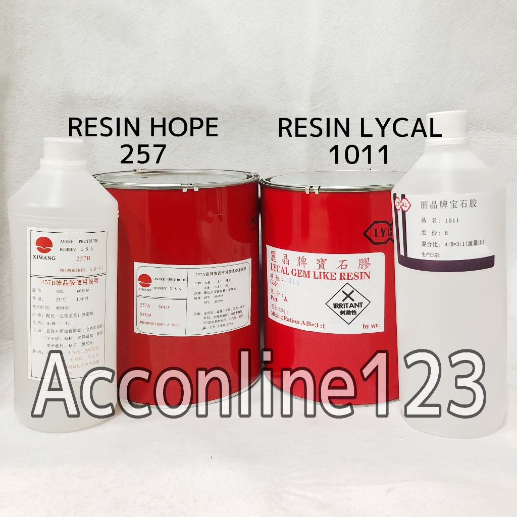 Jual Resin Lycal 1011 dan Resin Hope 257 / Resin Bening Keras dengan ...