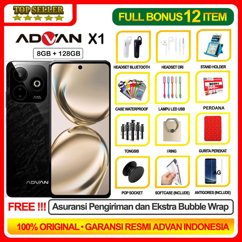 Jual ADVAN X1 8/128 GB RAM 8GB +8GB* ROM 128GB GARANSI RESMI | Shopee ...