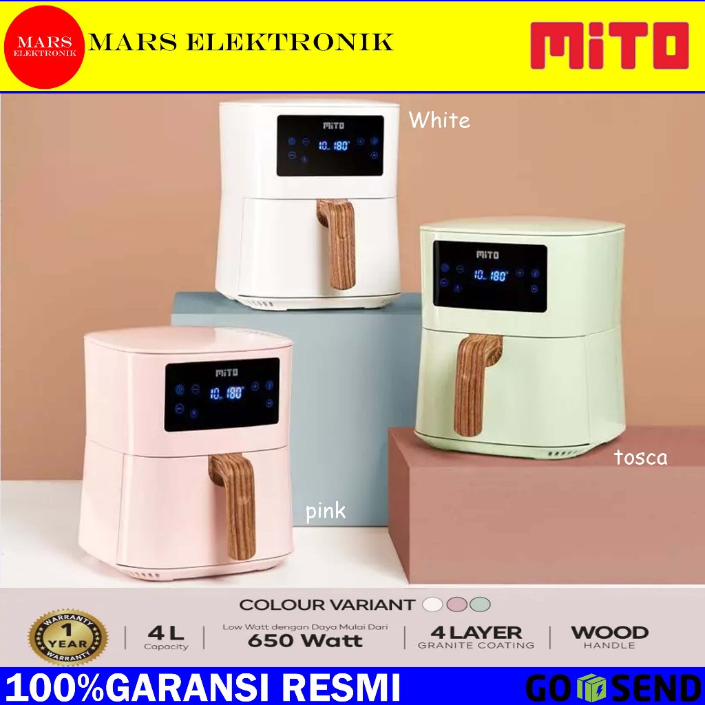 Jual AIR FRYER AIR FRYER MITO - AF1 - DIGITAL - AIR FRYER MITO - AF 1 ...