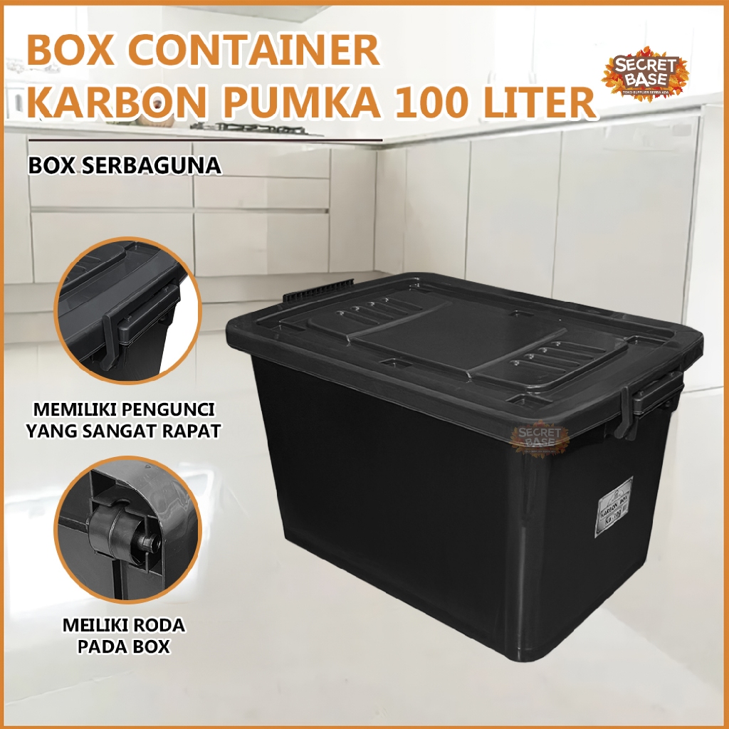 Jual BOX CONTAINER PUMKA 100 LITER - Kontainer Plastik Serbaguna ...