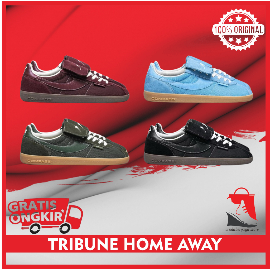 Jual COMPASS TRIBUNE HOME | COMPASS TRIBUNE AWAY | TRIBUNE HOME BLACK ...