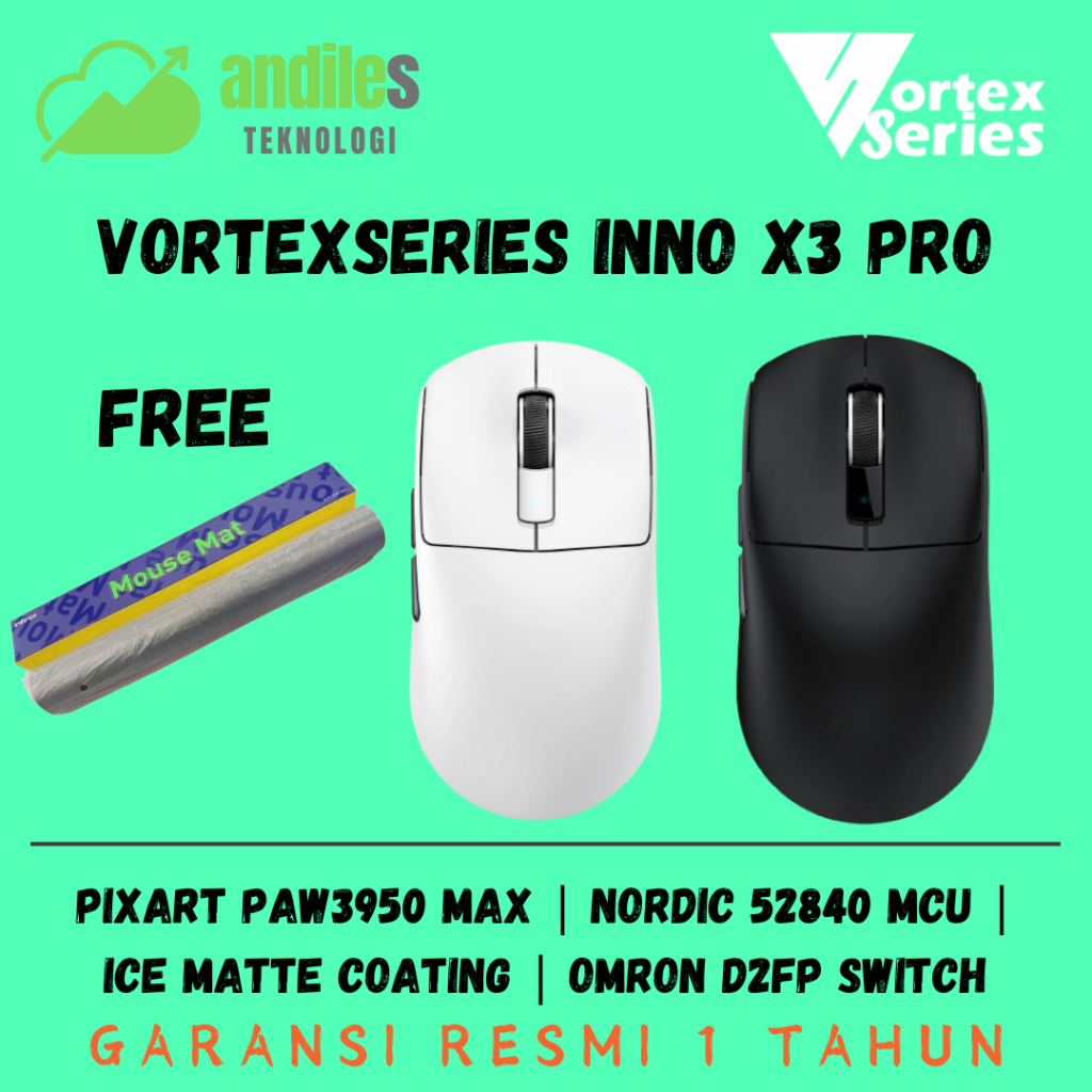 Jual Mouse Vortex INNO X3 PRO Vortexseries INNO X3 PRO 8K Ultra ...