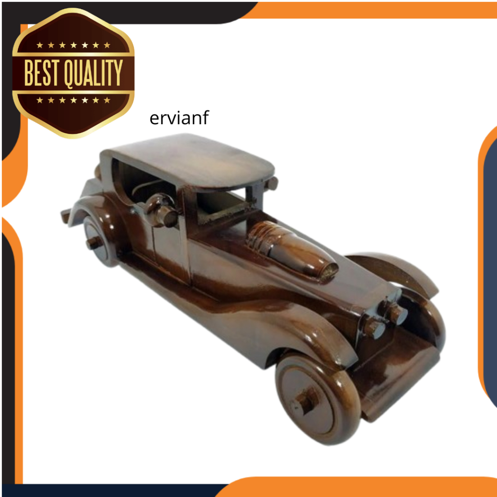 Jual Miniatur Mobil kayu jati Duesenberg Kerajinan Kayu Jati Unik Antik ...