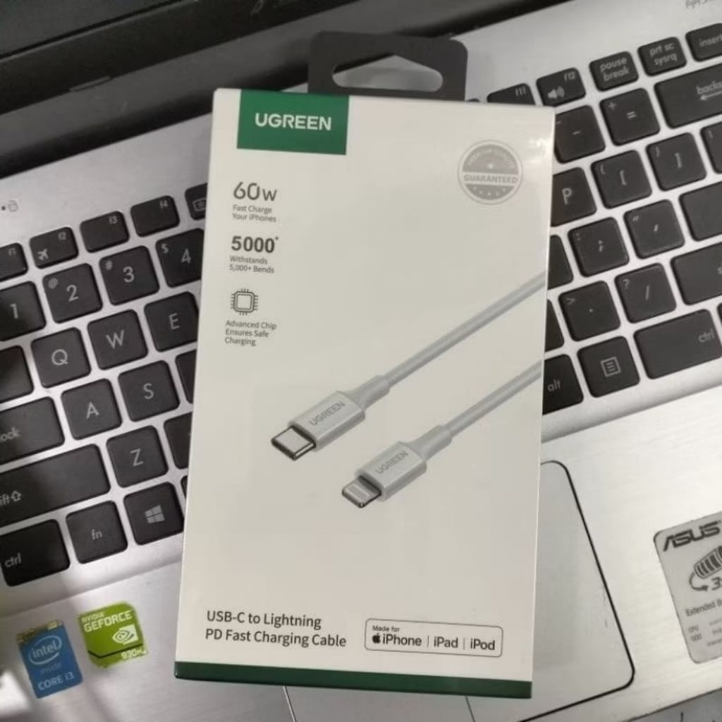 Jual UGREEN Kabel IP USB C To Lightning Fast Charging 60W | Shopee ...