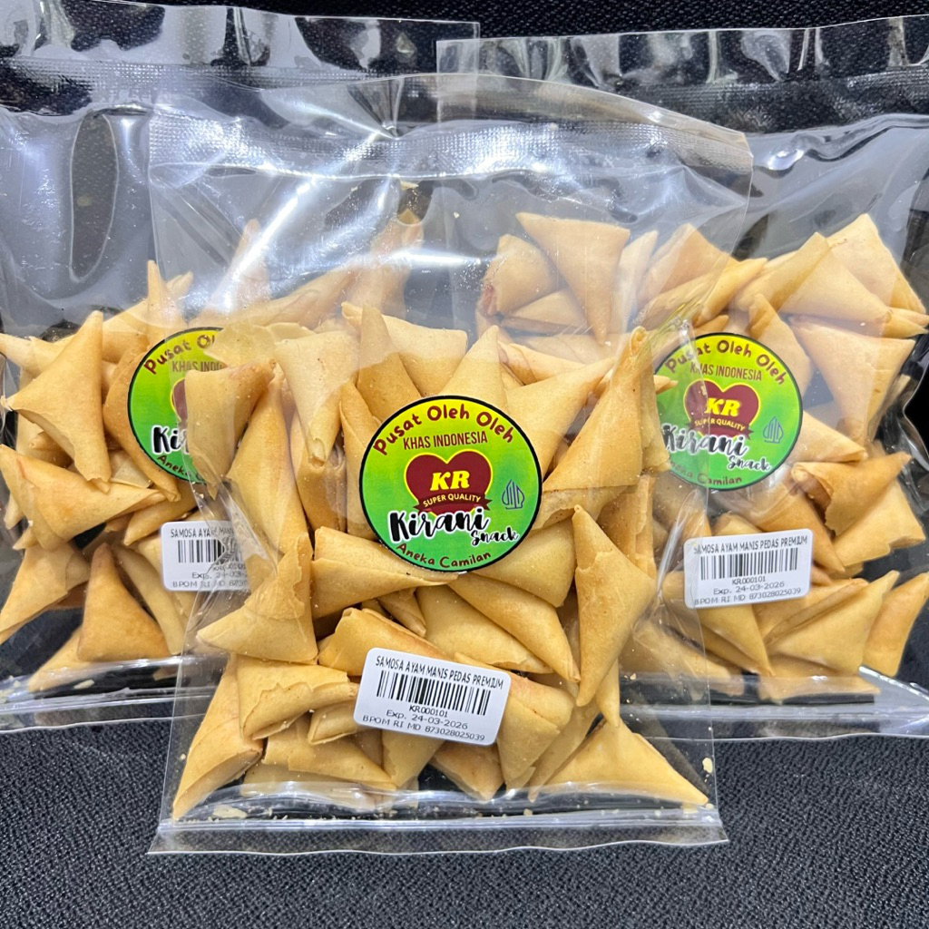 Jual SAMOSA AYAM PEDAS MANIS PREMIUM | Shopee Indonesia