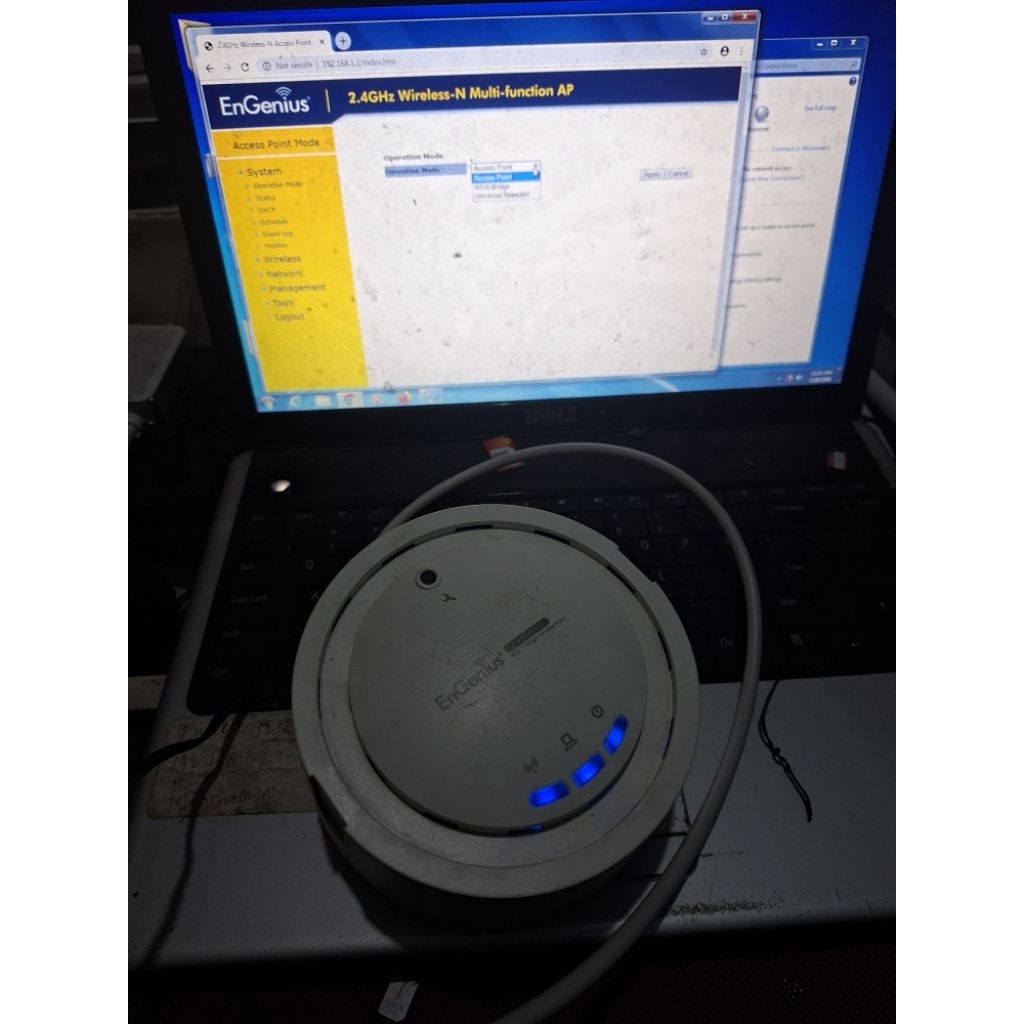 Jual Ap EnGenius 2.4GHz wireless multi fungsi Eap9550 unit adaptor ...